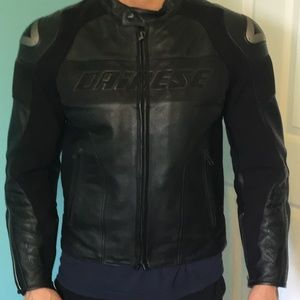 Dainese | Jackets & Coats | Dainese Alien Leather Motorcycle Jacket ...